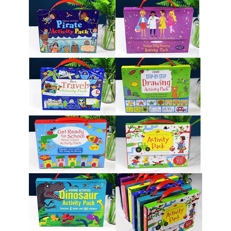 Usborne Activities Packs | Shopee Thailand