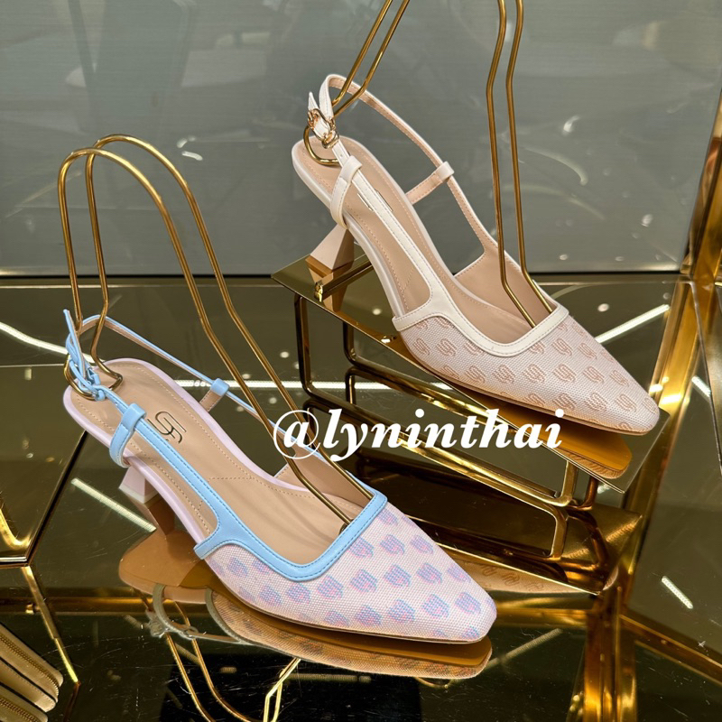 Lyn Shoes รองเท้าแตะ มีสายรัดข้อ มีส้น - lyn_in_thai_1 - ThaiPick
