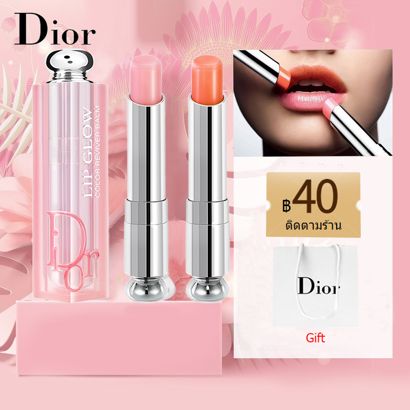 Dior Lip Glow lip stain Color Gloss 3.2g ลิป dior addict ลิปสติก 001004 ...