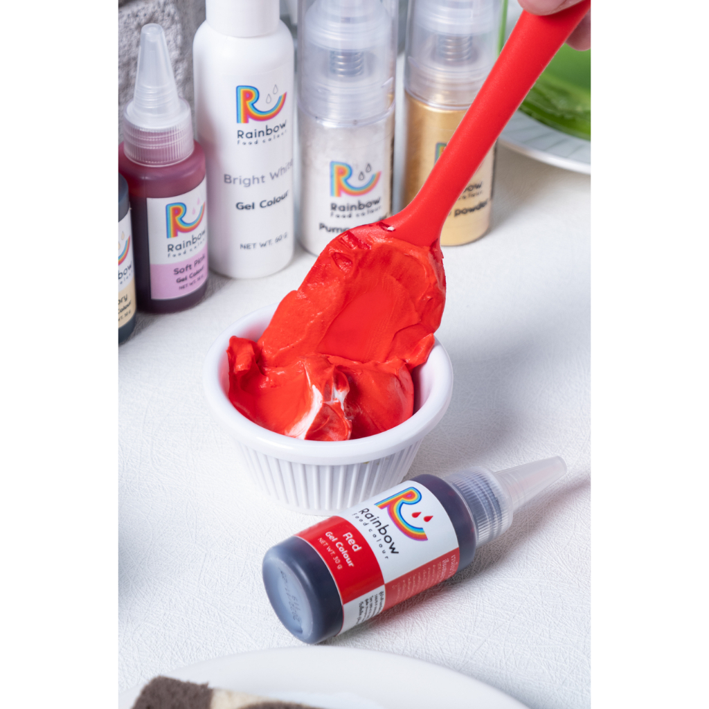 Rainbow Food Color Gel Set สินค้ามีอายุ 2 ปี จากวันผลิต ใต้ขวด ...