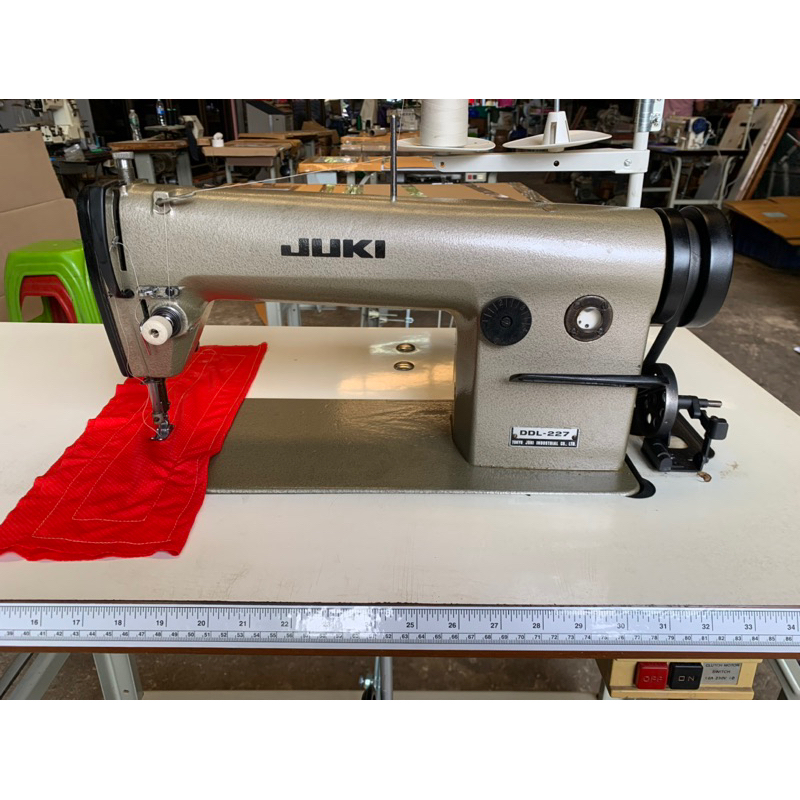 จักรเย็บเข็มเดี่ยว จูกิ (JUKI) รุ่น DDL-227 | Shopee Thailand