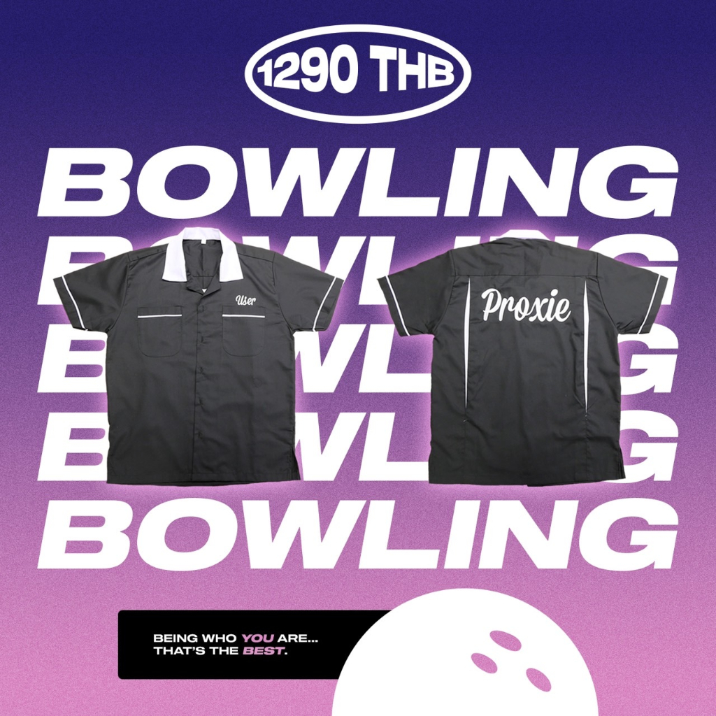 Instock PROXIE - User Bowling Shirt - proxie.official - ThaiPick