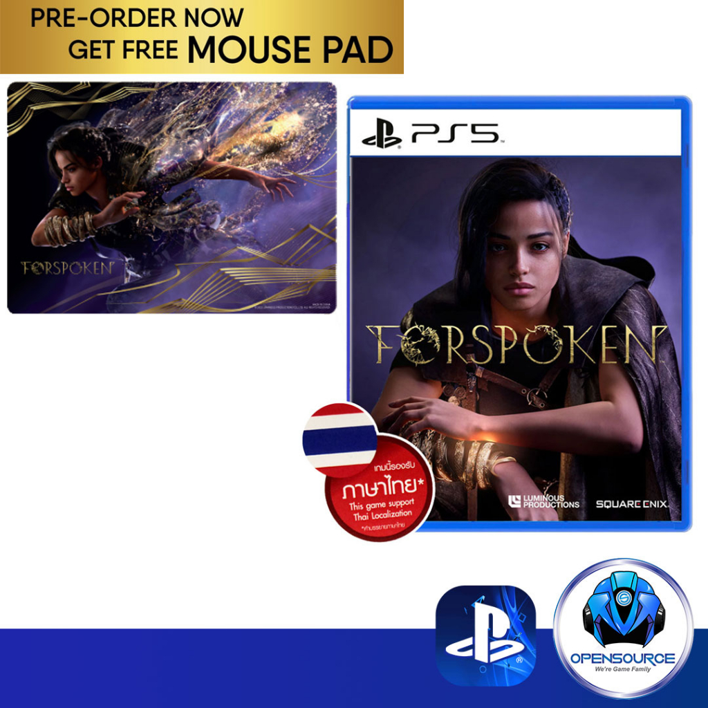 พร้อมส่งPlaystation FORSPOKEN (ASIA Z3 ENCHKRJP) แผ่นเกม สำหรับ PS5 ...