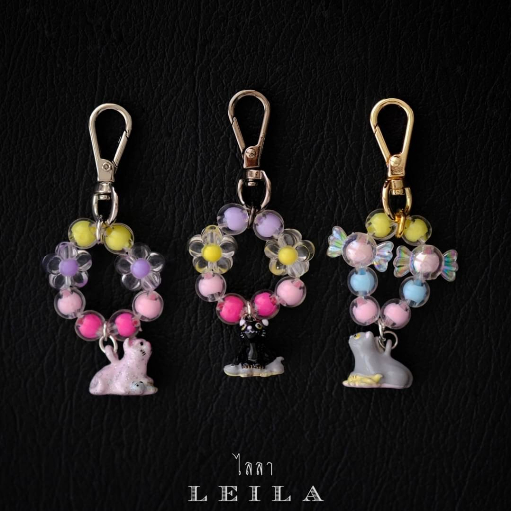 Leila Amulets เจ้าแมวตะปบทรัพย์ Baby Leila Collection (พร้อมพวงกุญแจสวย ...