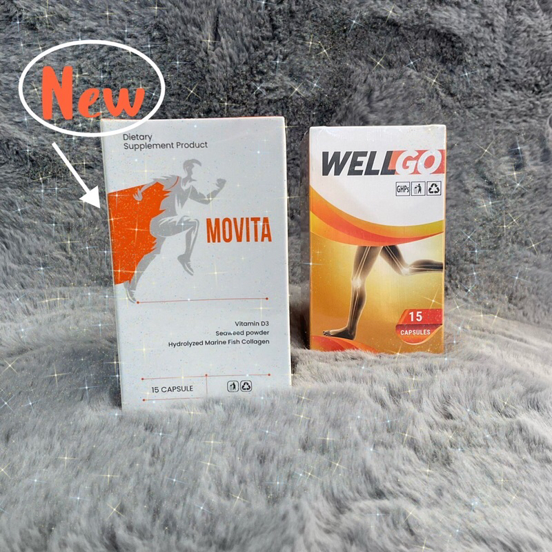 ส่งฟรี Wellgo Movita ผลิตภัณฑ์ลดการอักเสบแก้ปวดตามไขข้อกระดูก 1 กล่องมี ...