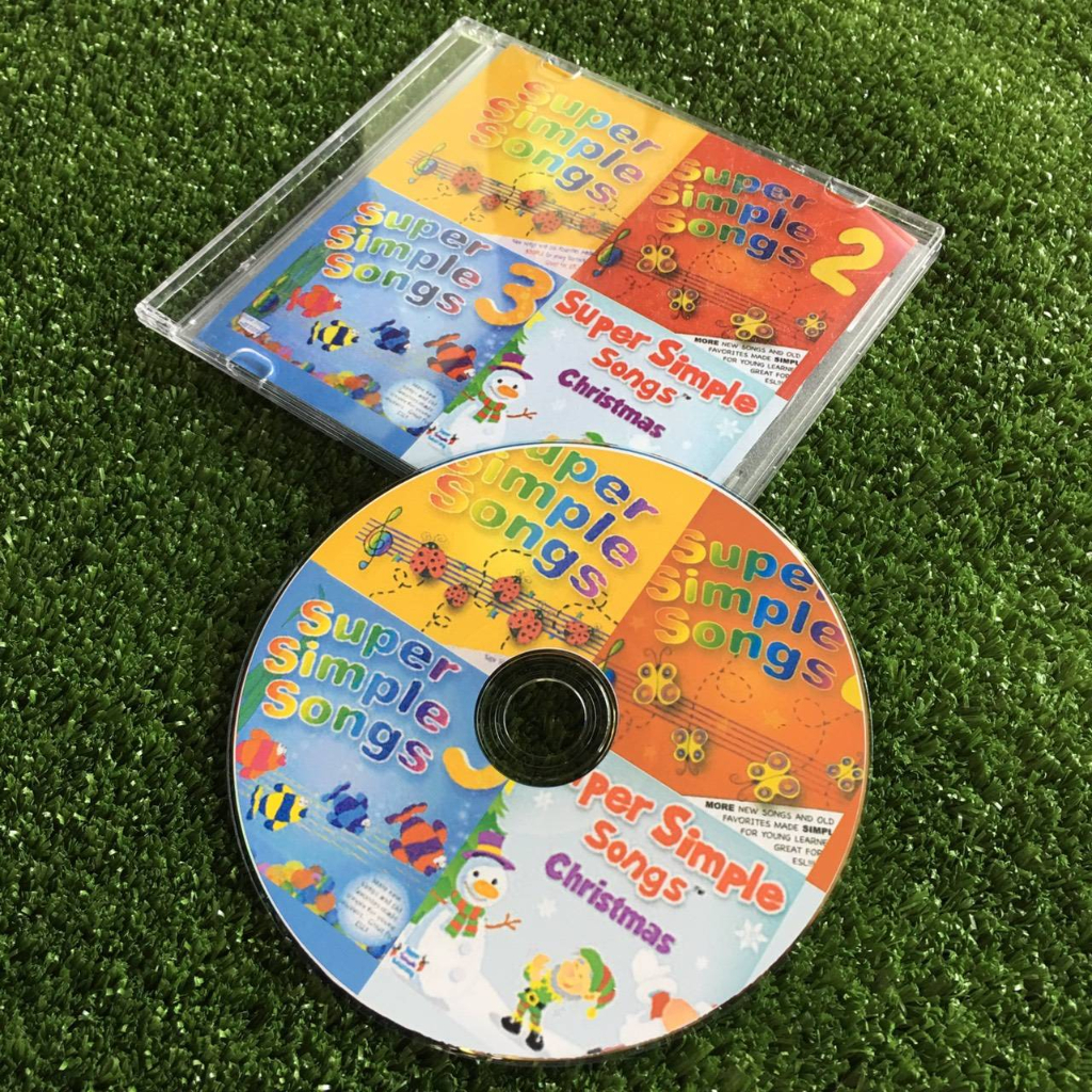 ซีดีรวมเพลงภาษาอังกฤษดนตรีสนุกๆสำหรับเด็ก CD Super Simple Songs ...