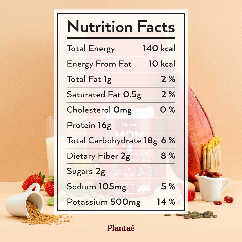 ลดเพิ่ม130.-HWPLT33 No.1 Plantae MOM Pea Protein รส Red Berries 2 ...