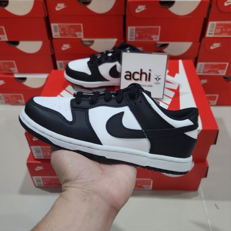 ของเด็กNIKE DUNK LOW (PS) BLACKWHITE PANDA ของแท้ - achi_store.bkk - ThaiPick