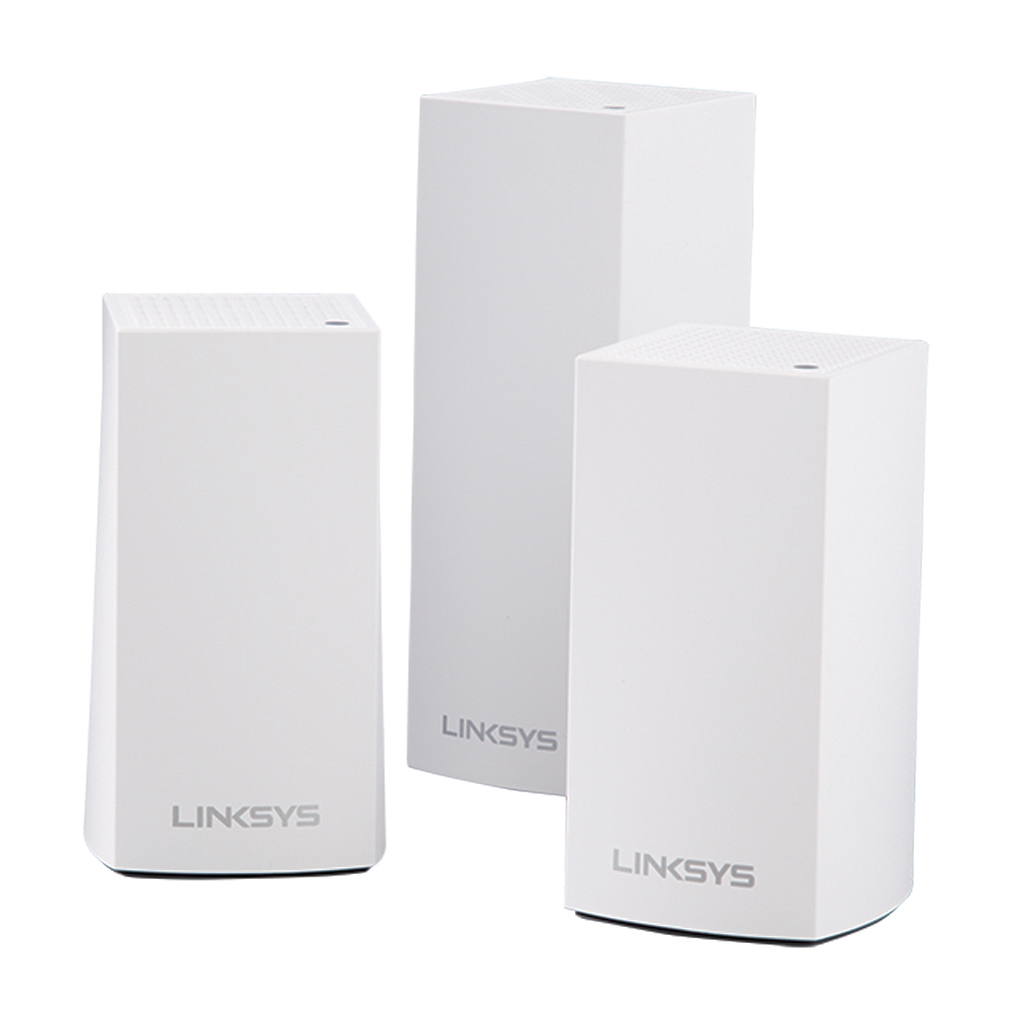 Linksys รุ่น Velop Intelligent Mesh WiFi System Tri-Band ความเร็ว AC6600 (แพ็ค 3) WHW0303-AH ...