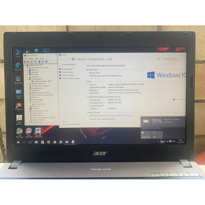 Acer TravelMate P643 จอ 14 นิ้ว - showroomcomputer - ThaiPick