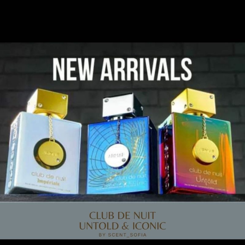 (พร้อมส่ง)ARMAF CLUB DE NUIT UNTOLD ICONIC 105ML.NEW IN BOX - scent ...