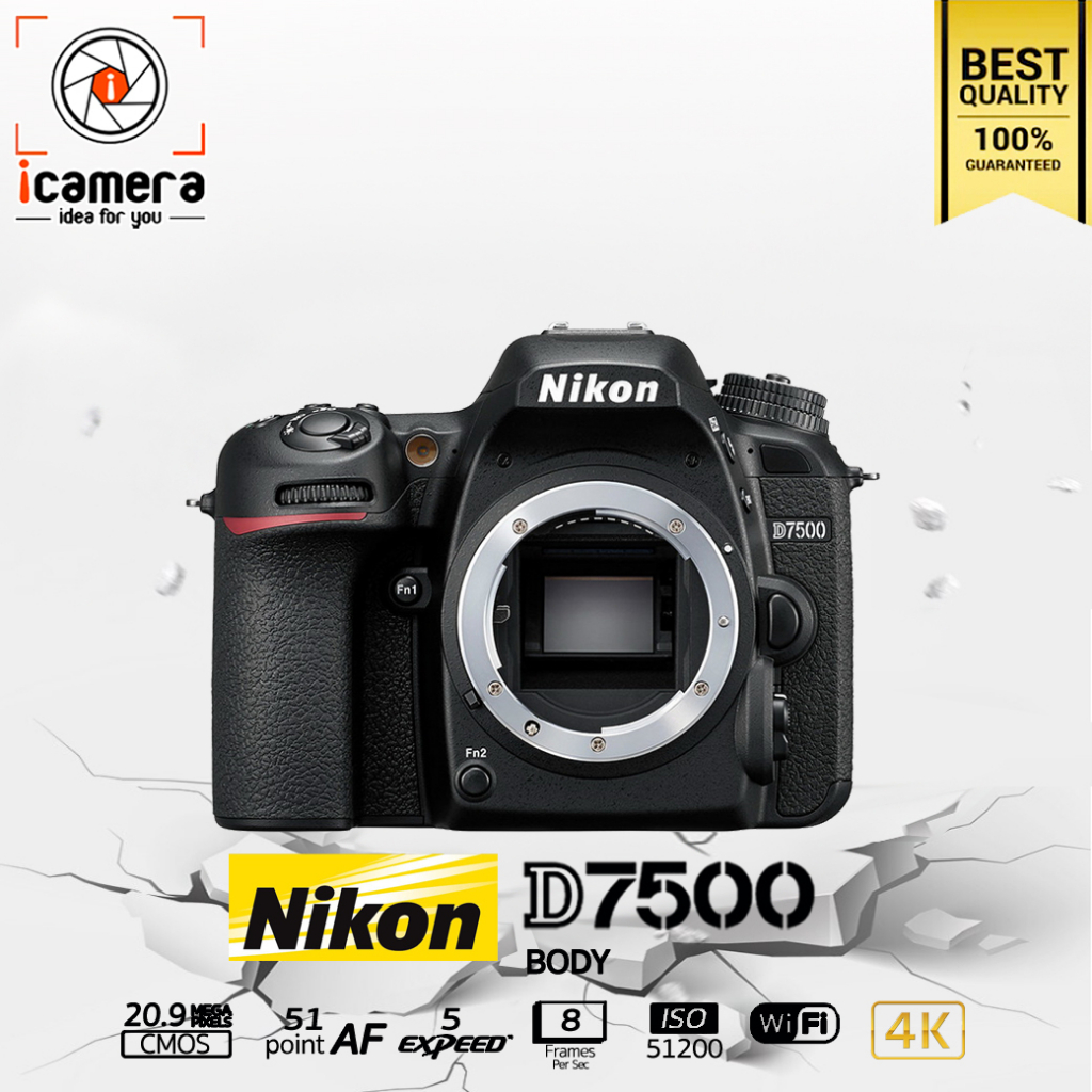 Nikon Camera D7500 Body - รับประกันร้าน icamera 1ปี - icamera_gadgets ...