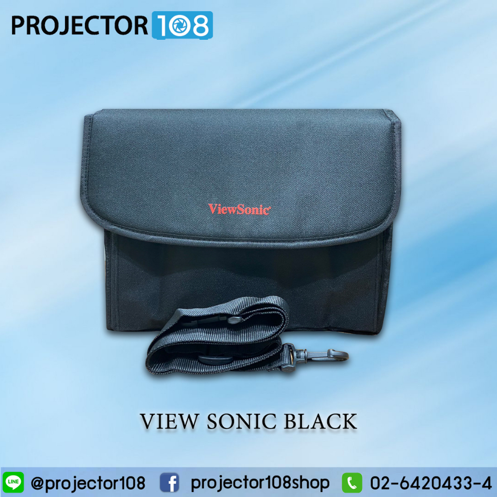 Viewsonic Projector Bag , กระเป๋าใส่โปรเจคเตอร์ (ขนาด 24 x 30 x 14 ซม. ...