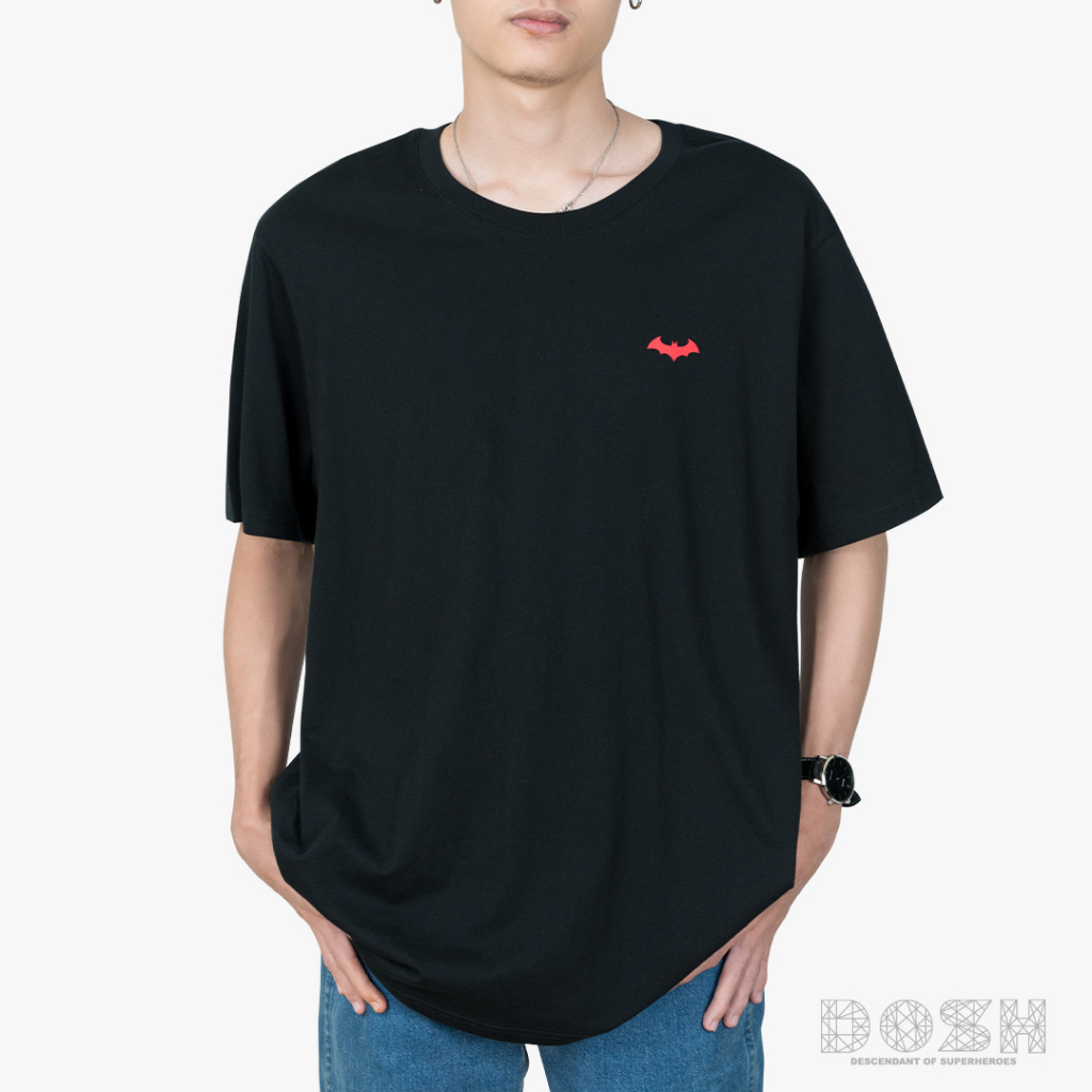 DOSH MEN'S BASIC T-SHIRTS BATMAN เสื้อยืดคอกลมสีพื้น XS-2XL DBMT5252-BL - DOSH Thailand - ThaiPick