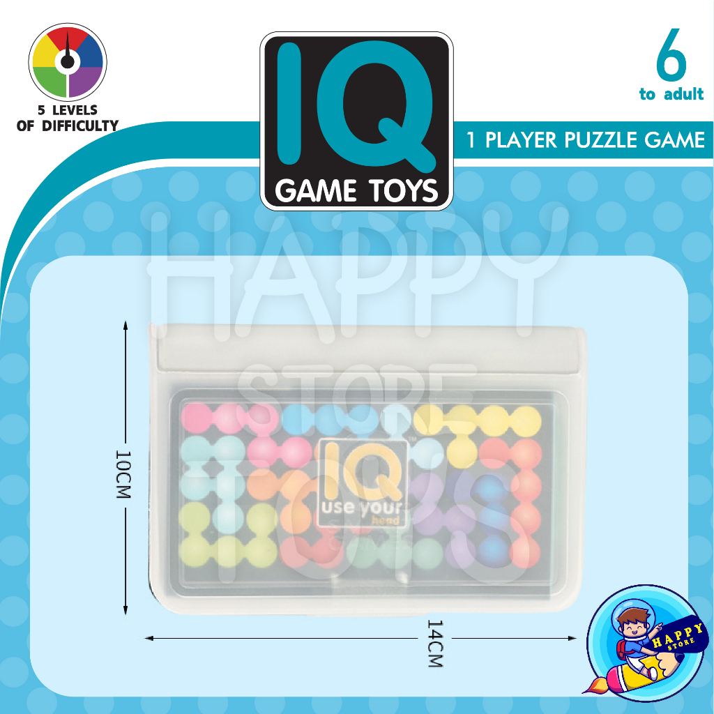 ตัวต่อเสริมไอคิว IQ GAME TOYS PUZZLER 120 ความท้าทาย ของเล่นเสริม ...