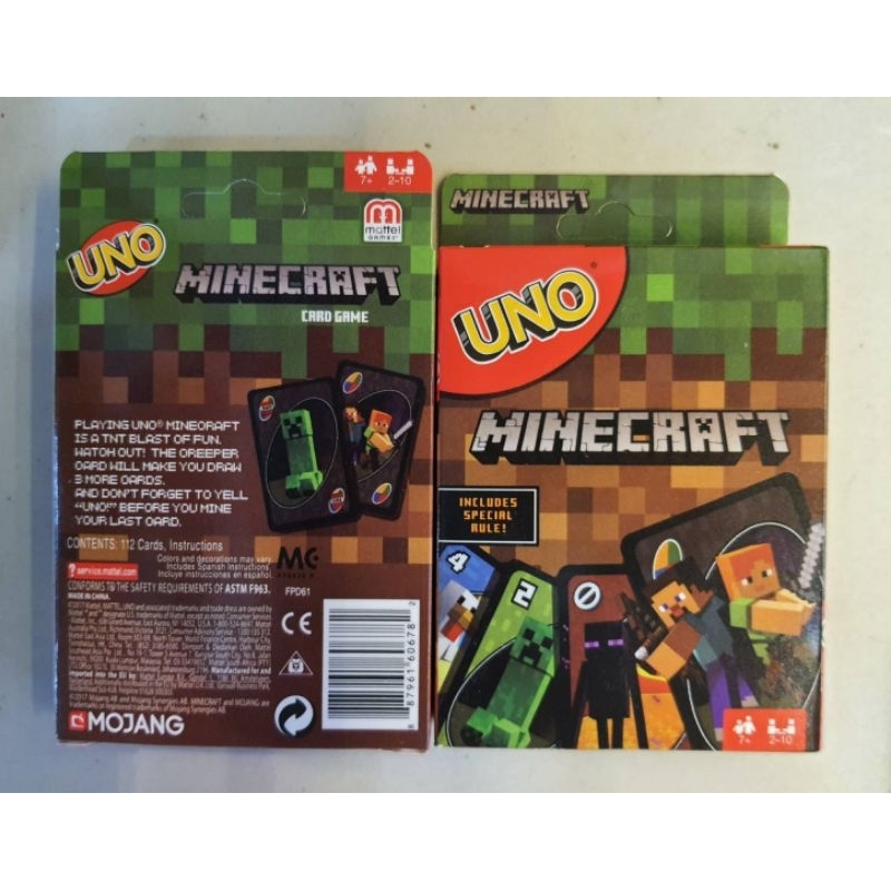 Uno minecraft Uno minecraft | Shopee Thailand