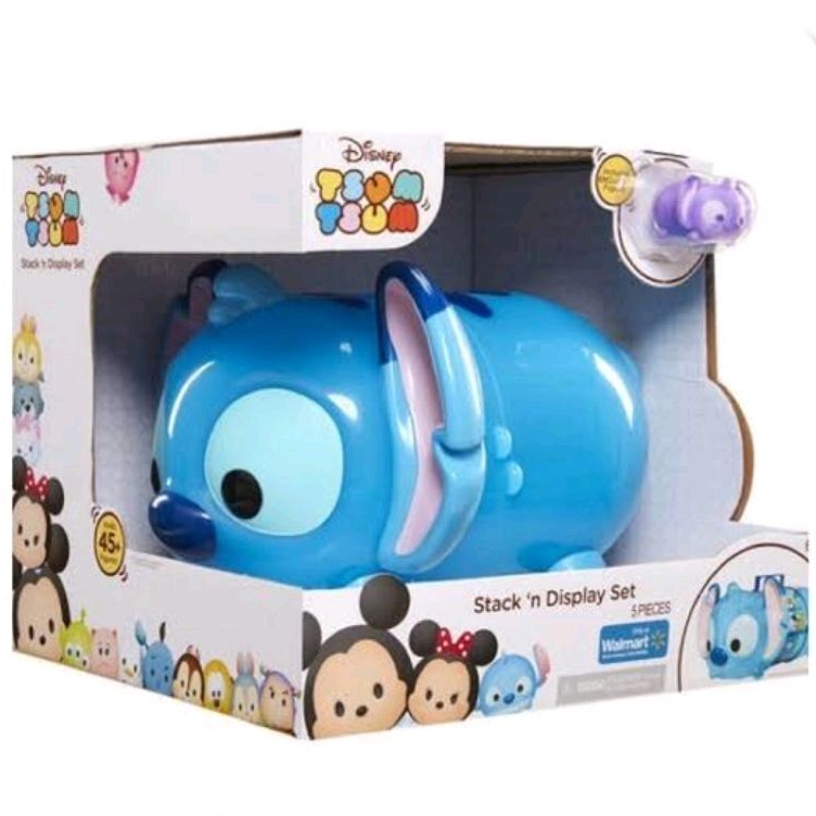 Disney Tsum Tsum Exclusive Stitch Stack n Display Set with exclusive ...