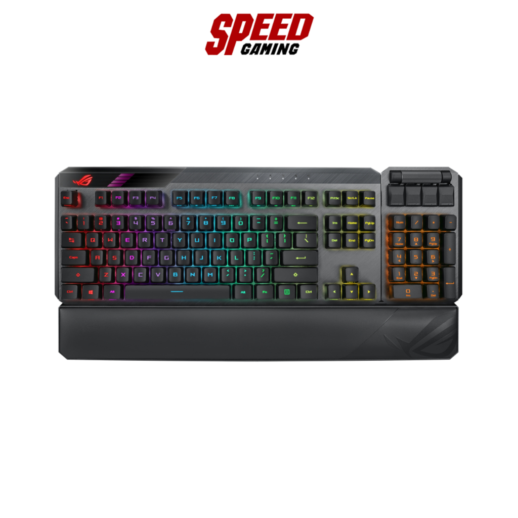 ASUS GAMING KEYBOARD ROG CLAYMORE II WIRELESS RGB BLUE SW MECHANICAL By ...