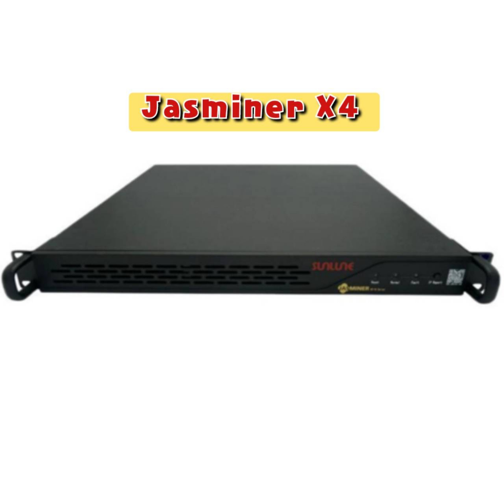 (พร้อมส่ง)Jasminer X4 Miner 1U Server 520MHS Hashrate 240W Consumation ETC miner (มือสอง ...