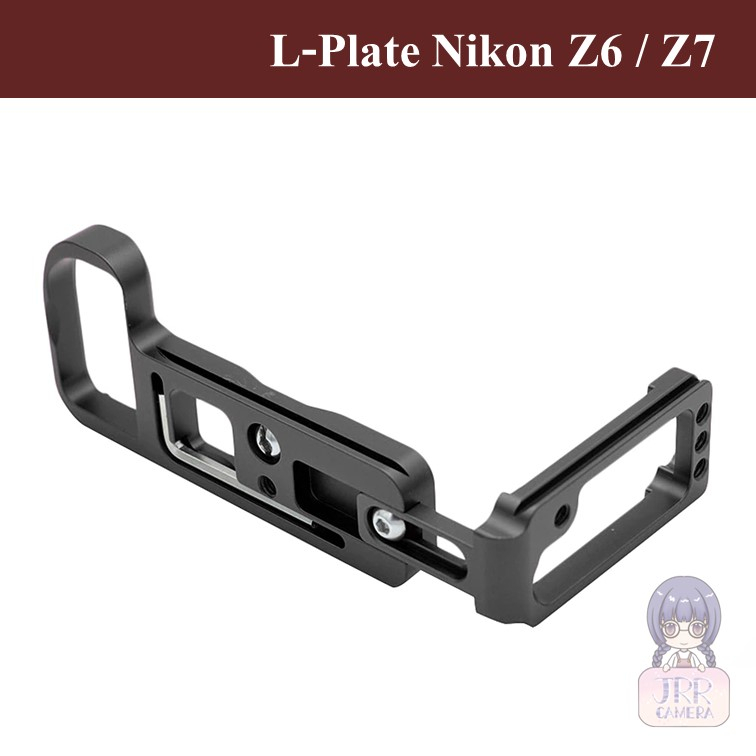 L-PLATE สำหรับ Nikon Z6 Z7 by JRR ( L-PLATE for Nikon Z6 Z7 L Bracket Holder grip ) - kassapan ...