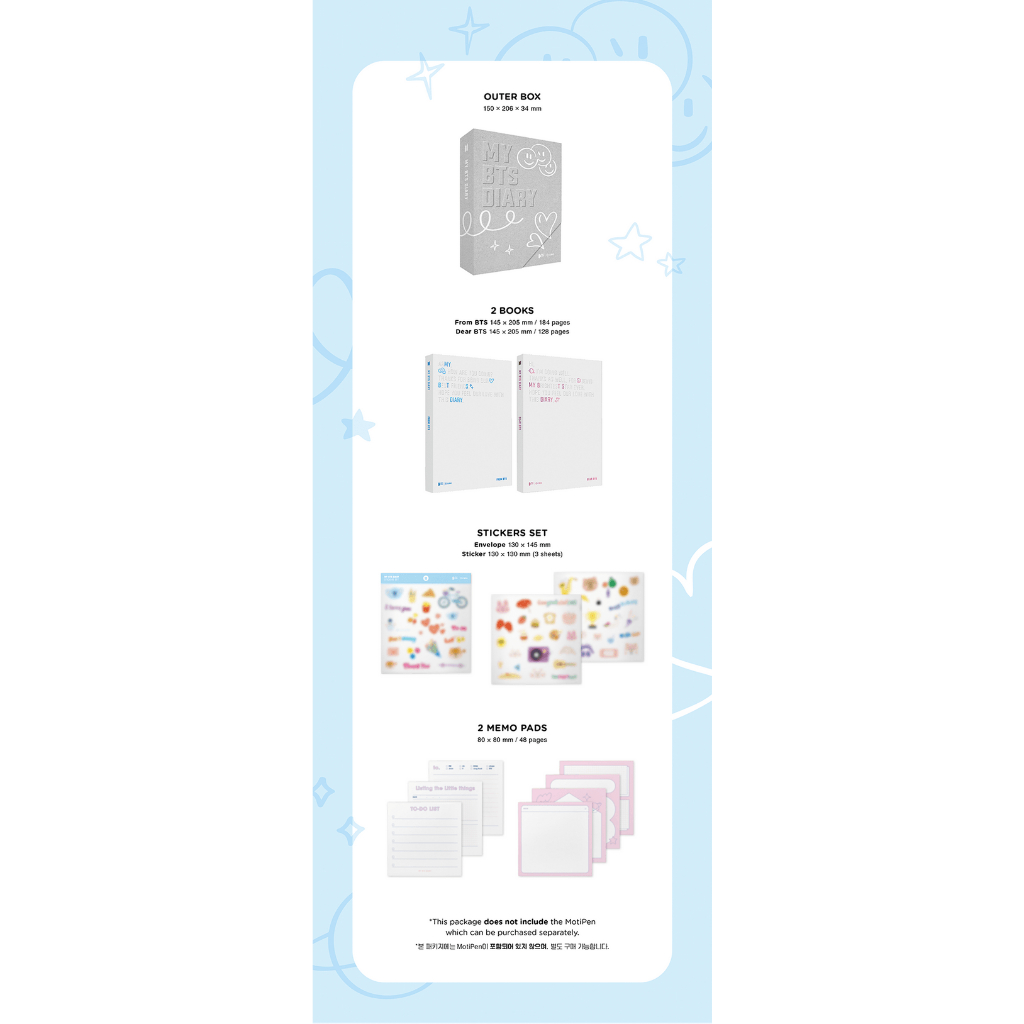 BTS เปิดพรี My BTS Diary (Diary-concept book package) - taehan_official ...