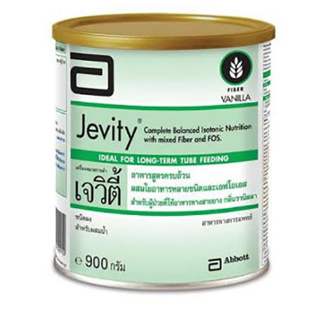 เจวิตี้ ไฟเบอร์ กลิ่นวานิลลา (Jevity Fiber Vanilla) 900 g. exp.210124 ...