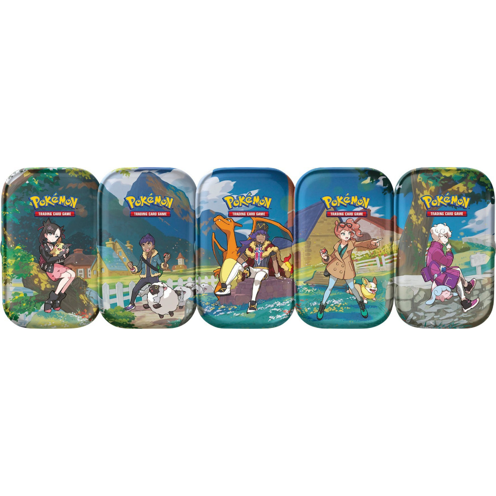 Pokemon ENG Crown Zenith Mini Tin - Booster Pack Sticker Zacian ...