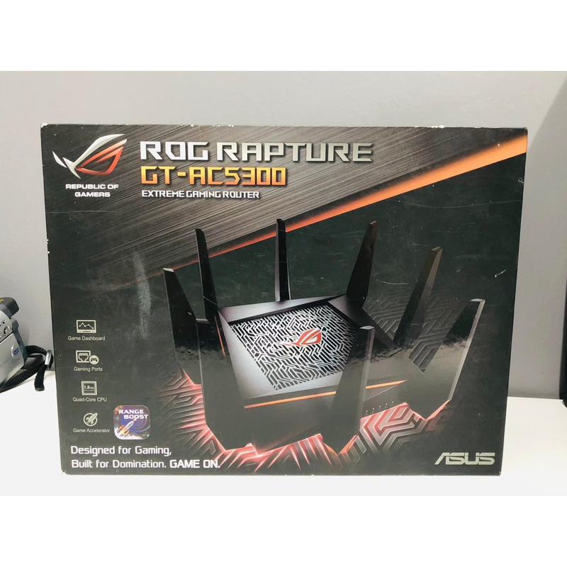 ROUTER (เราเตอร์) ASUS ROG AIMESH GT-AC5300 TRI BAND AC5300 GAMING ROUTER | Shopee Thailand