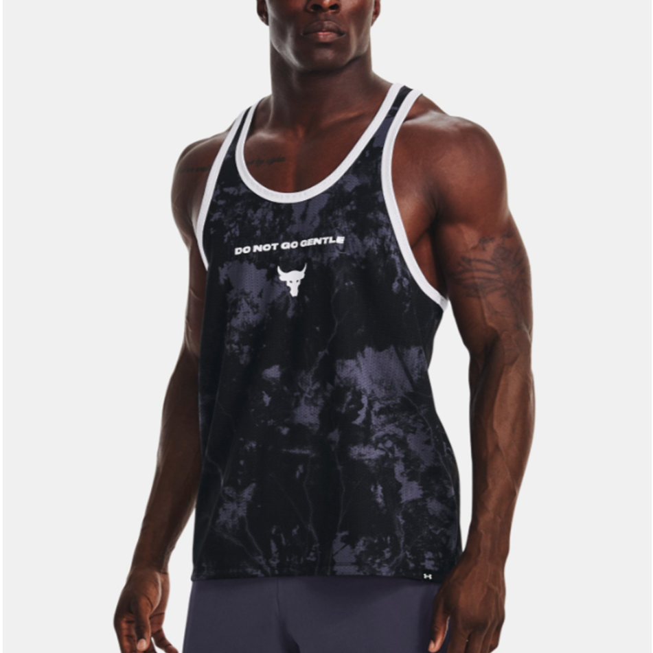 เสื้อกล้าม Under Armour Project Rock Mesh Printed Tank เสื้อกล้าม UA ...
