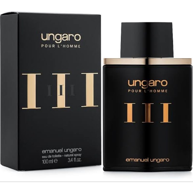 Ungaro pour L'Homme III Emanuel Ungaro 100ml | Shopee Thailand