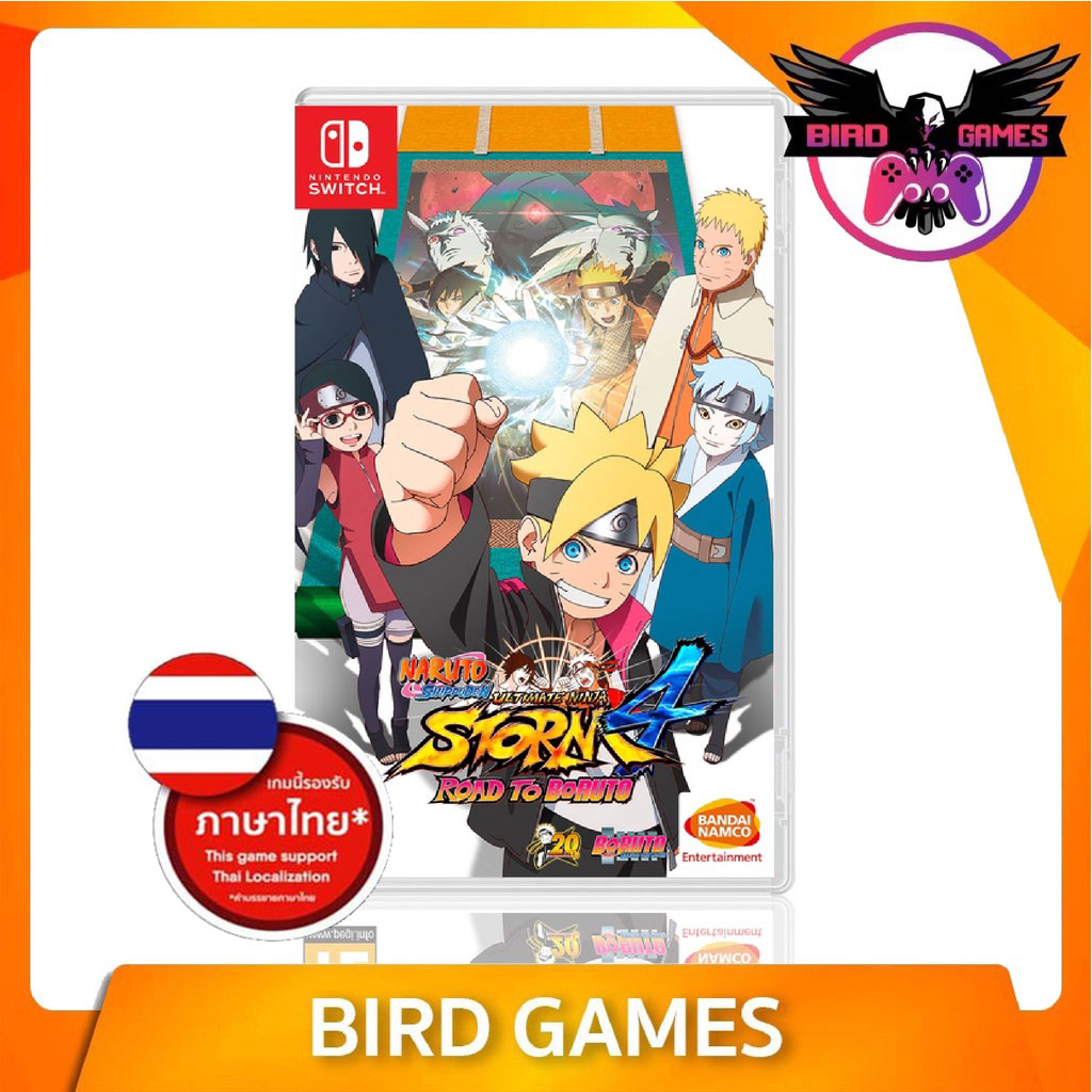 Nintendo Switch Naruto Shippuden Ultimate Ninja Storm 4 Road to Boruto ...