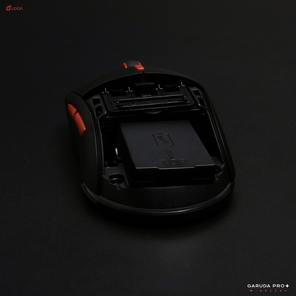 LOGA GARUDA PRO PLUS Wireless Gaming mouse ( Hotswappable battery) สีดำ ...