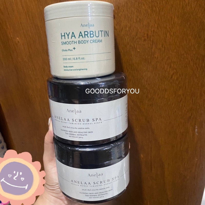 พร้อมส่ง Mask Anelaa Hya arbutin cream Honey tamarind herbal scrub ...