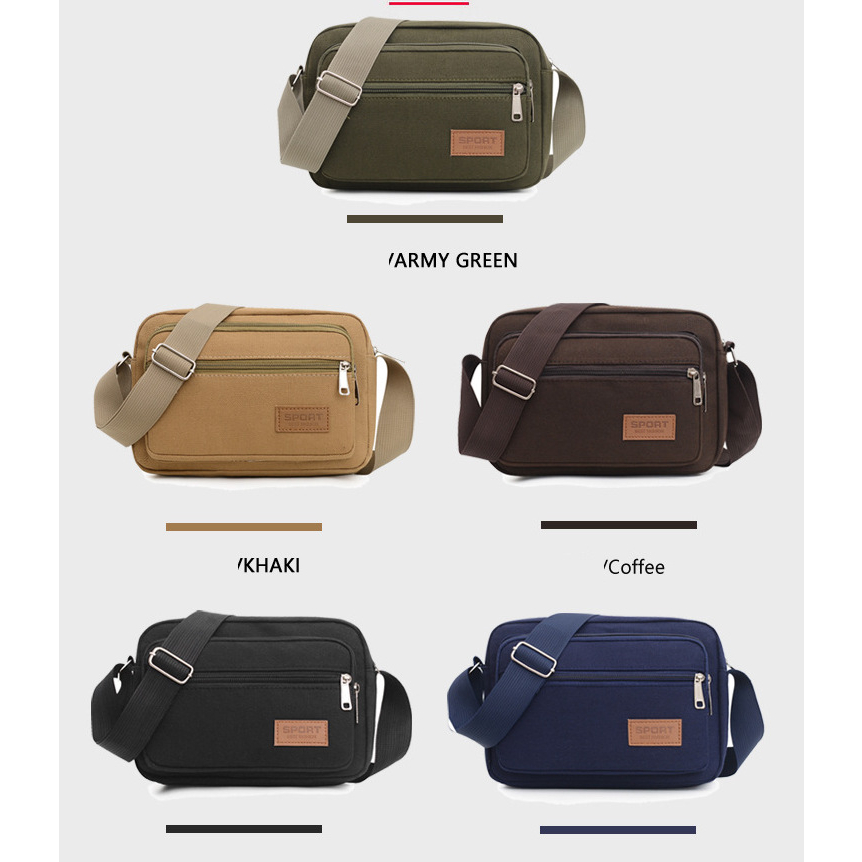 (W89)กระเป๋าคาดเอว ซิปเยอะมีหลายช่อง งานผ้าแคนวาส W89 - summer101 ...