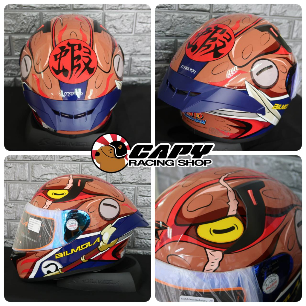 หมวกกันน๊อค Bilmola Limited Naruto นารุโตะ จำนวนจำกัด พร้อมจัดส่ง ทุกสี ...