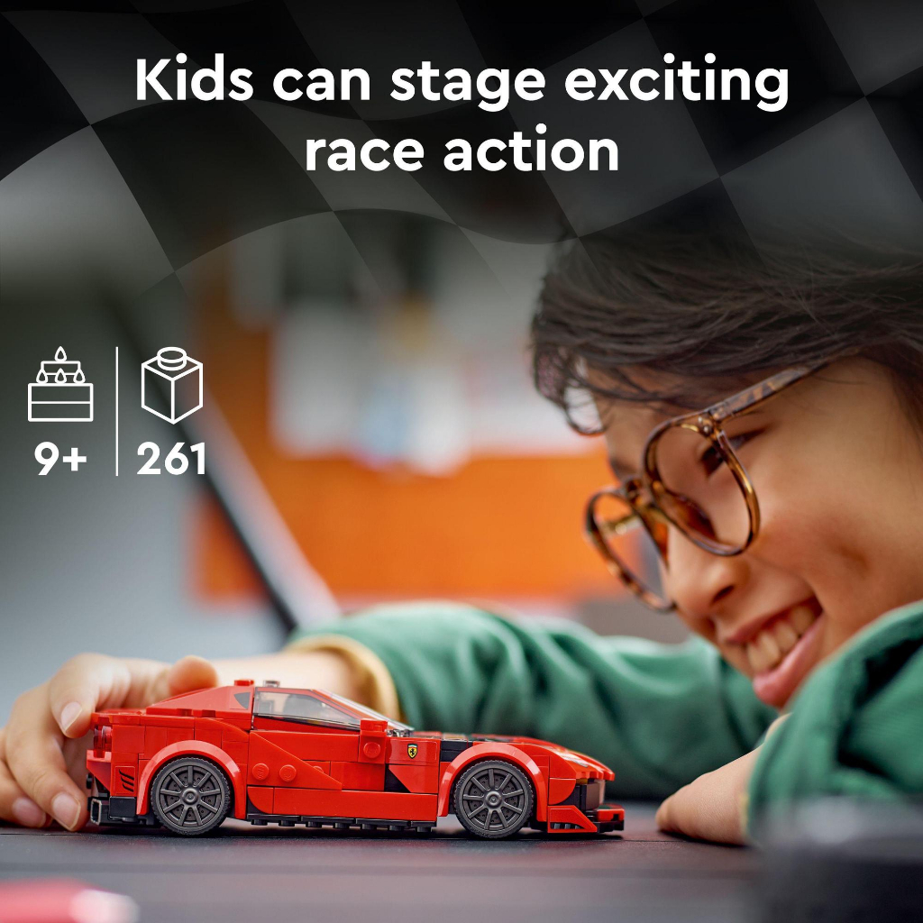 LEGO Speed Champions 76914 Ferrari 812 Competizione Building Toy Set ...