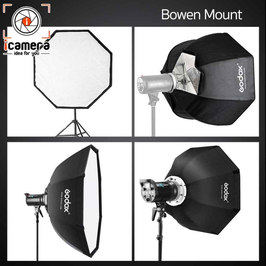 Godox Softbox SB-GUE 80 cm. With Grid - Octa Umbrella Softbox Bowen ...