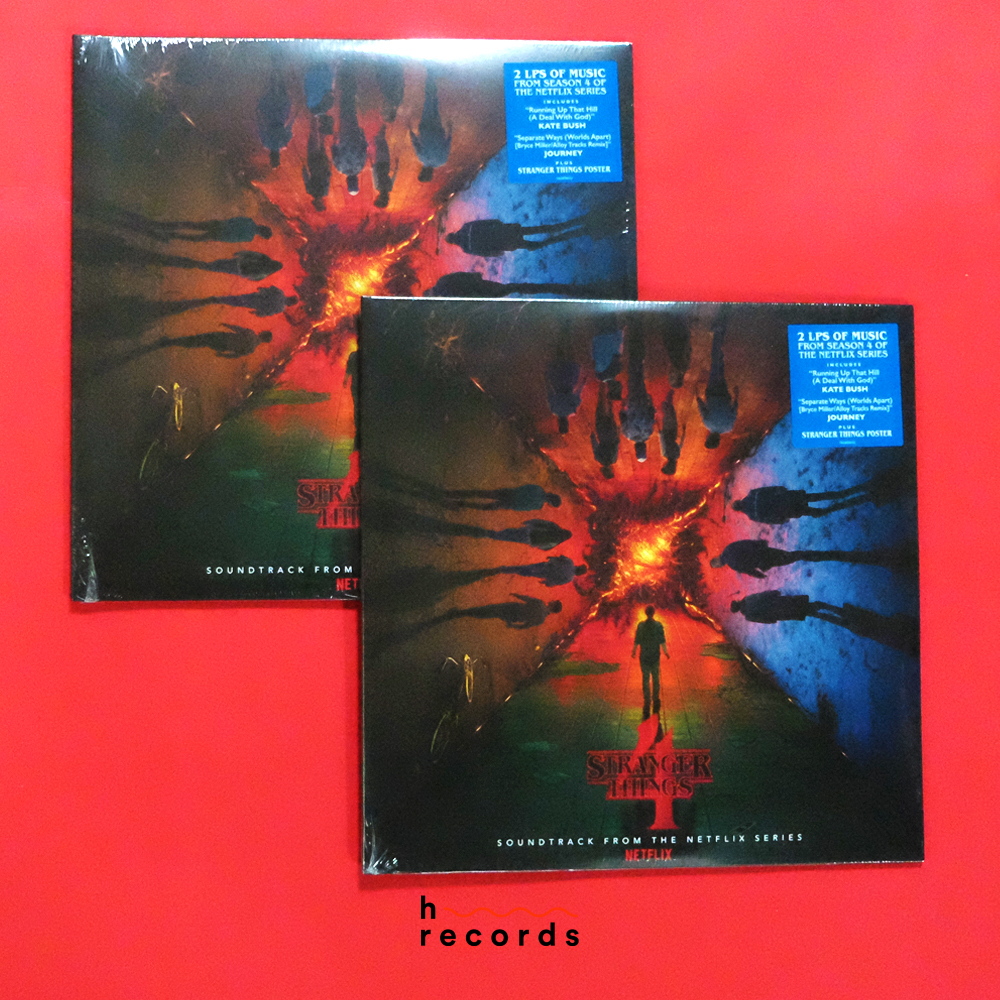 (ส่งฟรี) แผ่นเสียง Stranger Things 4 (Original Soundtrack) (Black Vinyl 2LP) - h_records - ThaiPick