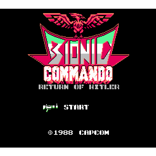 ตลับ FC Bionic Commando - Return of Hitler ตลับภาษาอังกฤษ พิเศษตลับพลัง ...