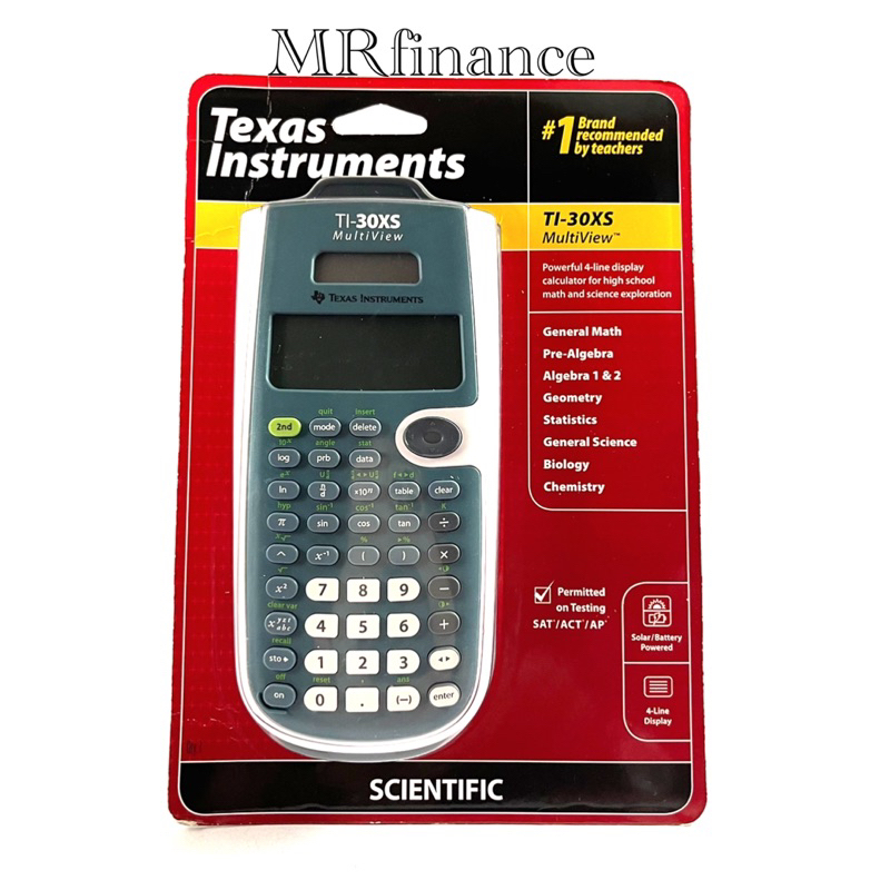 Texas Instruments TI-30XS Multiview ของใหม่ ของแท้ - mrfinance - ThaiPick