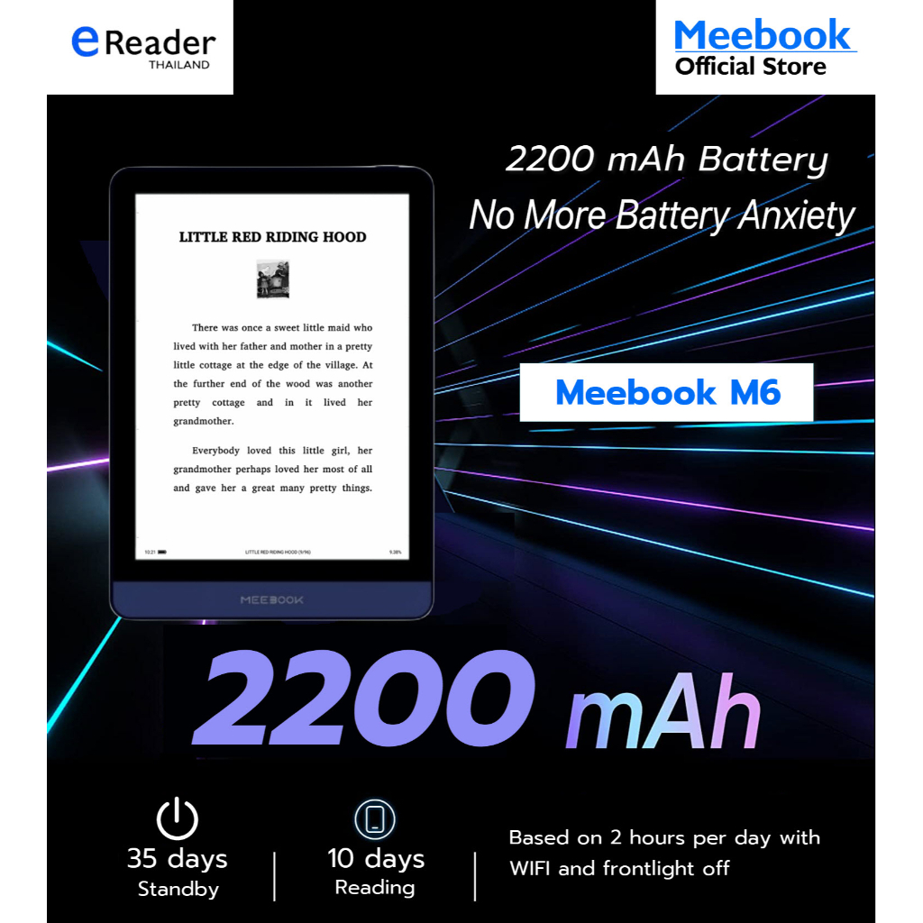 Meebook M6 eBook Reader - New 6" Eink (Android 11 / Micro SD Slot 1TB ...