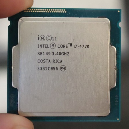 CPU (ซีพียู) INTEL 1150 CORE i7-4770 , i7-4790 , i7-4770S , i7-4790S มีแต่ตัว CPU | Shopee Thailand