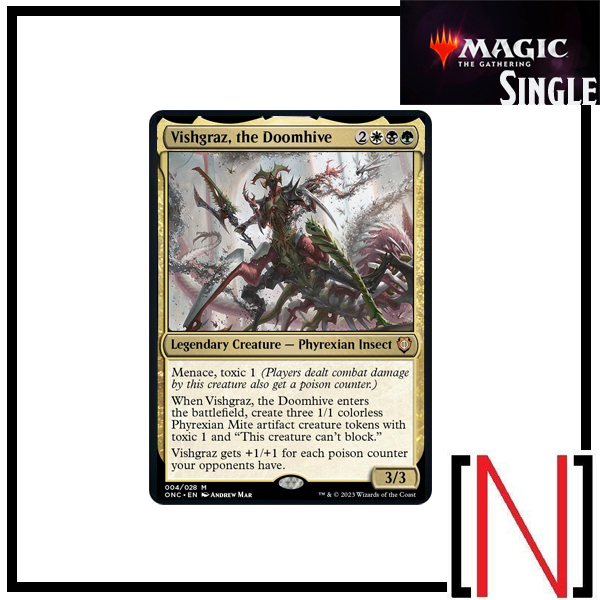 [MTG][Single][ONC] Vishgraz, the Doomhive ระดับ Mythic [ภาษาอังกฤษ ...