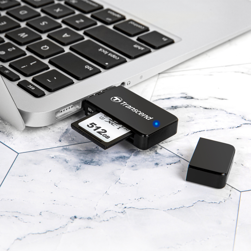 Transcend Card Reader :USB 3.1 Gen 1 -รับประกัน 2 ปี - มีใบกำกับภาษี-TS ...