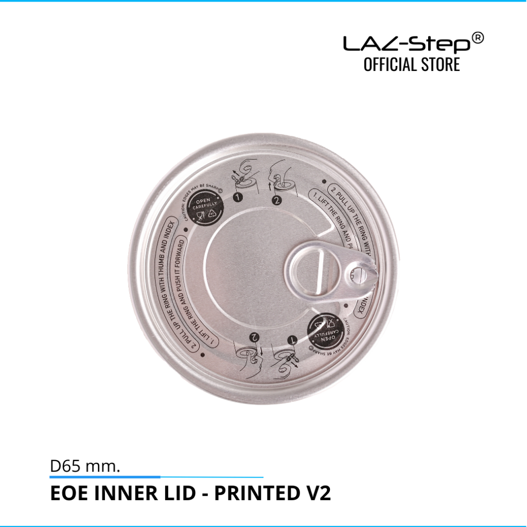 LAZ-Step กระป๋องพลาสติก PET CANS ขนาด 145 ml TCK145R211 ลังละ 378 ชุด ...