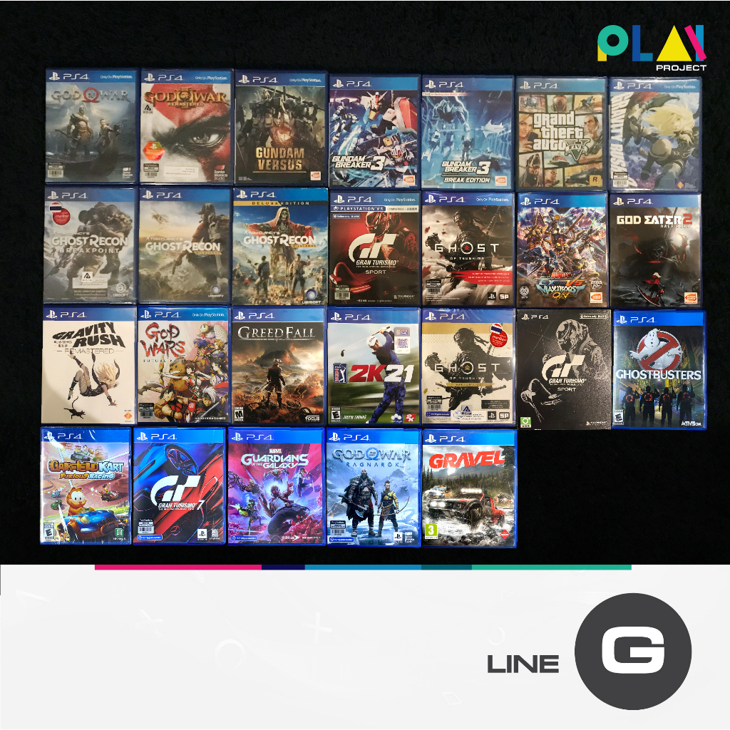 เกม PS4 มือสอง กว่า 100 เกม (รายชื่อตัวอักษร G ) มือสอง มือ2 เกม ...