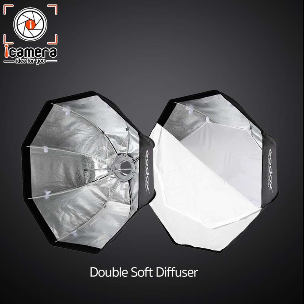 Godox Softbox SB-GUE 80 cm. With Grid - Octa Umbrella Softbox Bowen ...