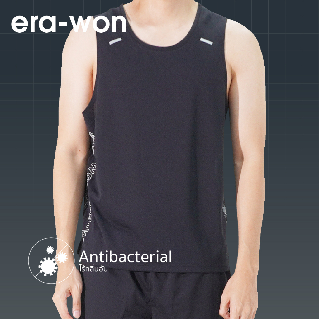 era-won เสื้อกล้าม รุ่น Vest T-Shirt SportWear Zinc สี Black - erawon ...