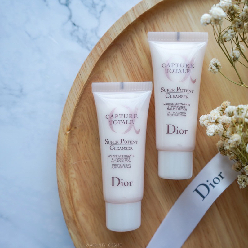DIOR CAPTURE TOTALE Super Potent Cleanser Anti-Pollution Cleansing and ...
