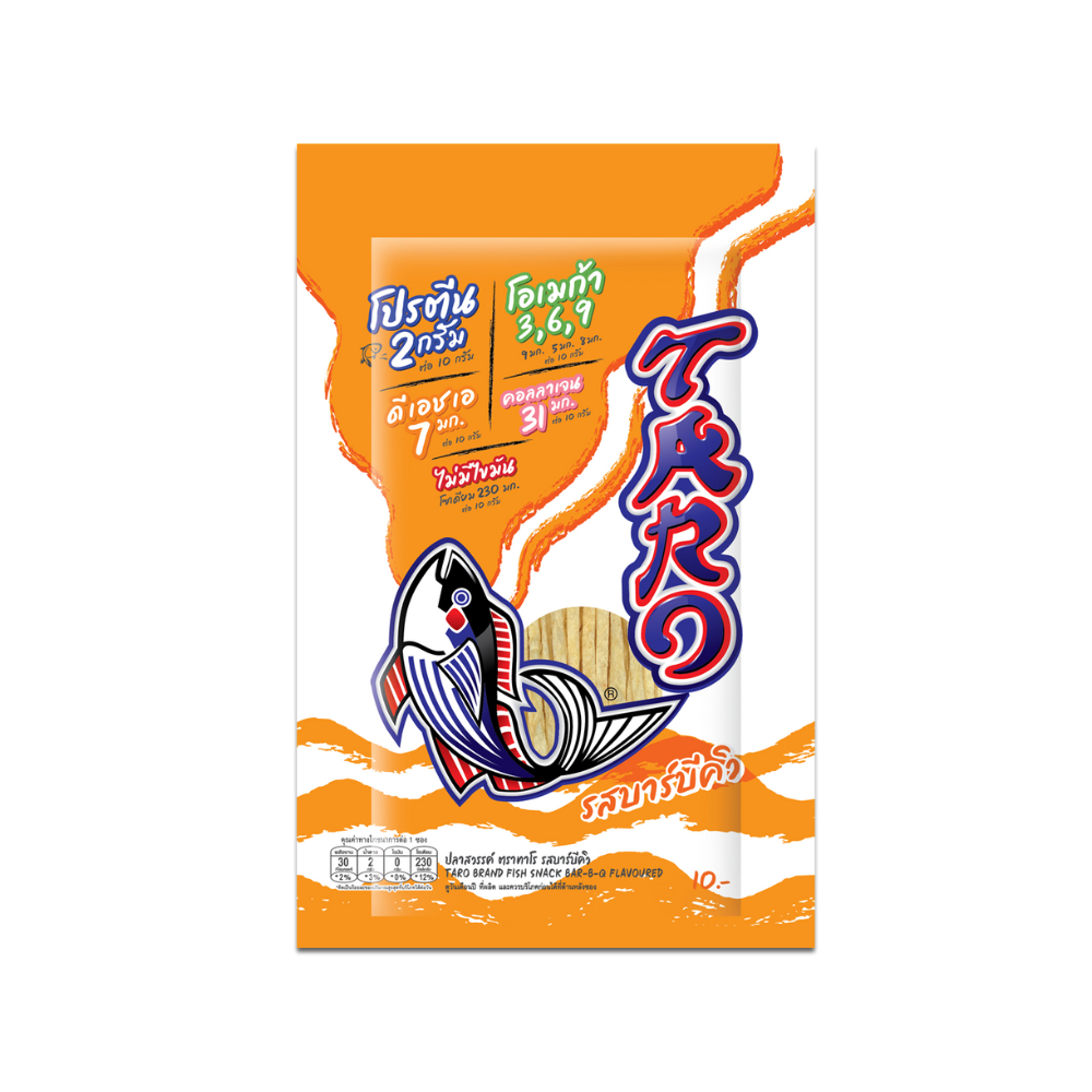 ทาโร 10g 10 บ. (ยกลัง72ซอง)บาร์บีคิว - tarohealthymallofficial - ThaiPick